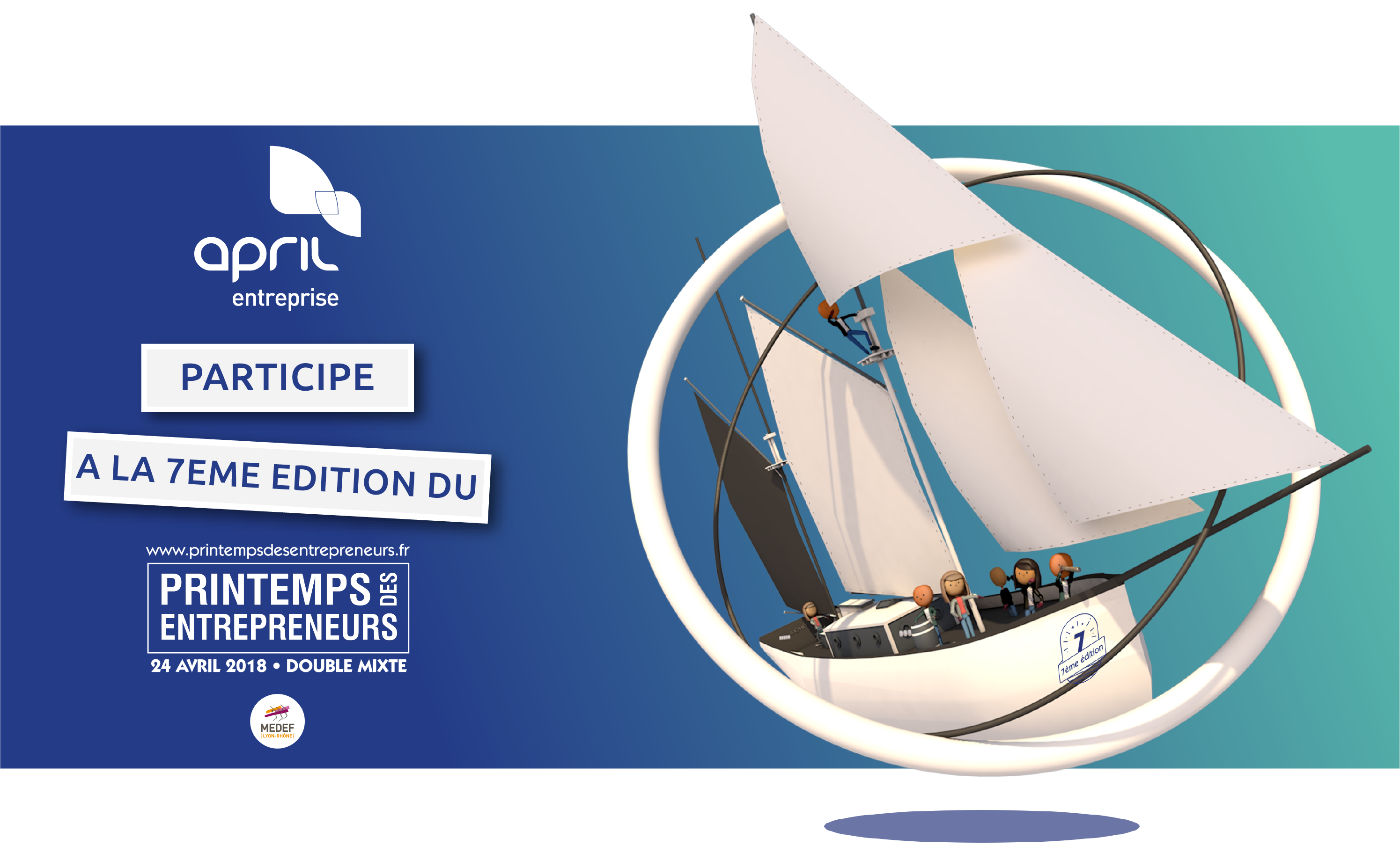 La Team APRIL Entreprise sera présente au Printemps des Entrepreneurs ...